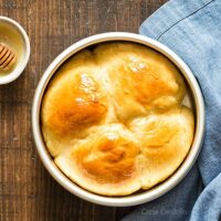 Small Batch Dinner Rolls (Eggless) - Homemade In The Kitchen