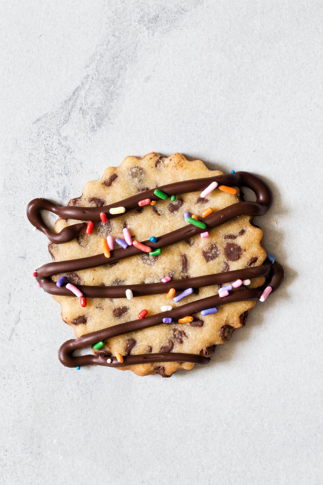 Chocolate Chip Cut Out Cookies - Homemade In The Kitchen