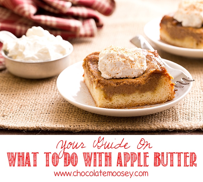 Recipes Using Apple Butter - Homemade In The Kitchen