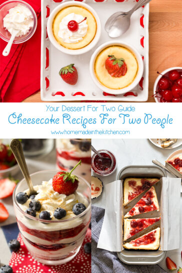 Cheesecake Recipes For Two People - Homemade In The Kitchen