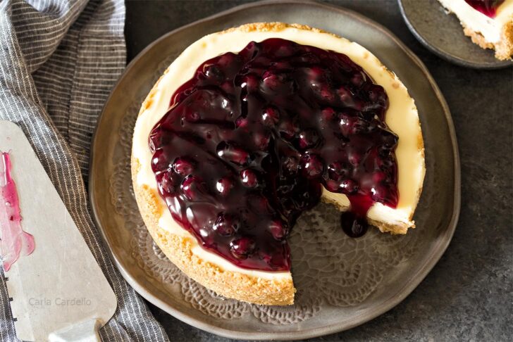 7 Inch Cheesecake Recipe - Homemade In The Kitchen