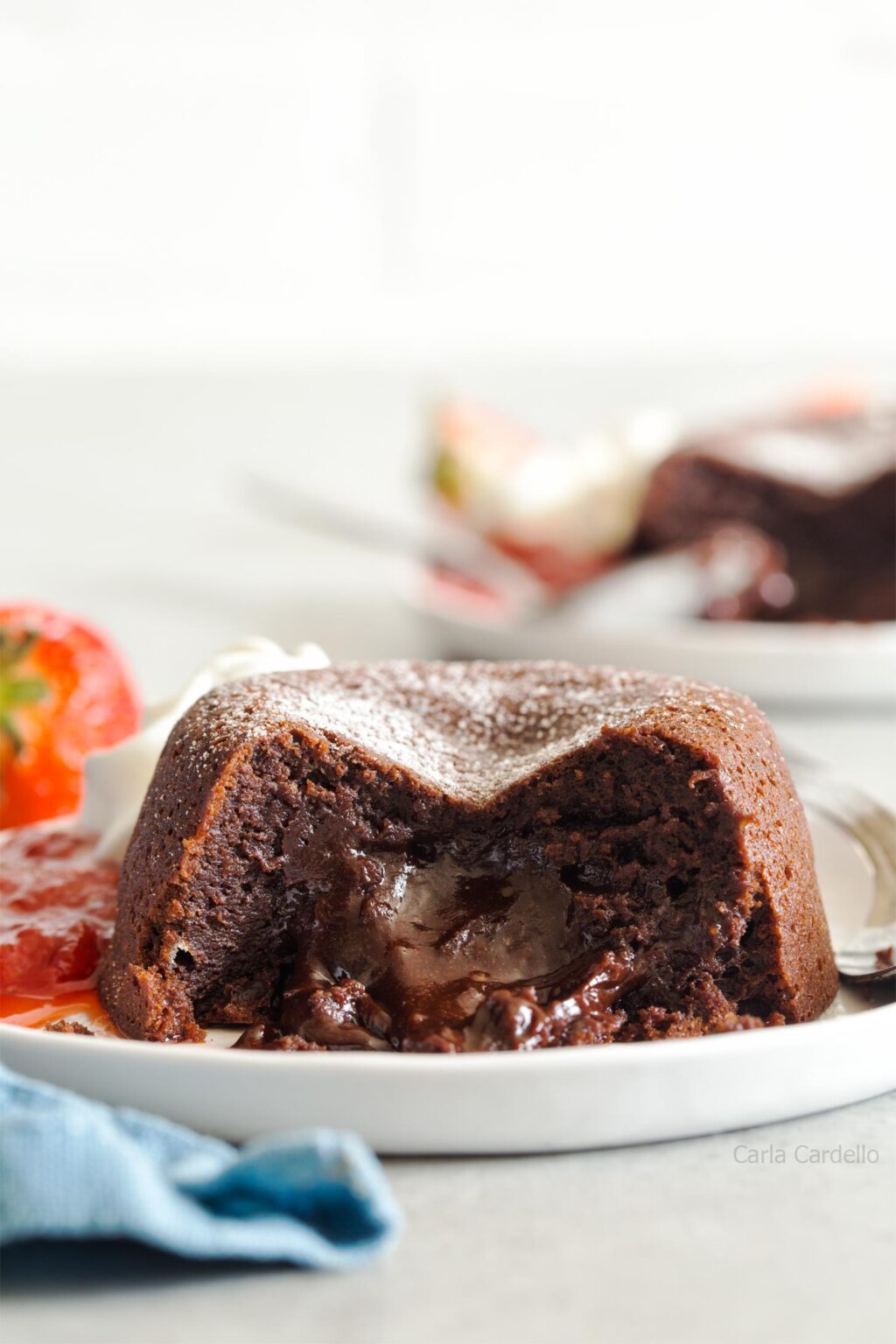 Mini Lava Cakes For Two - Homemade In The Kitchen