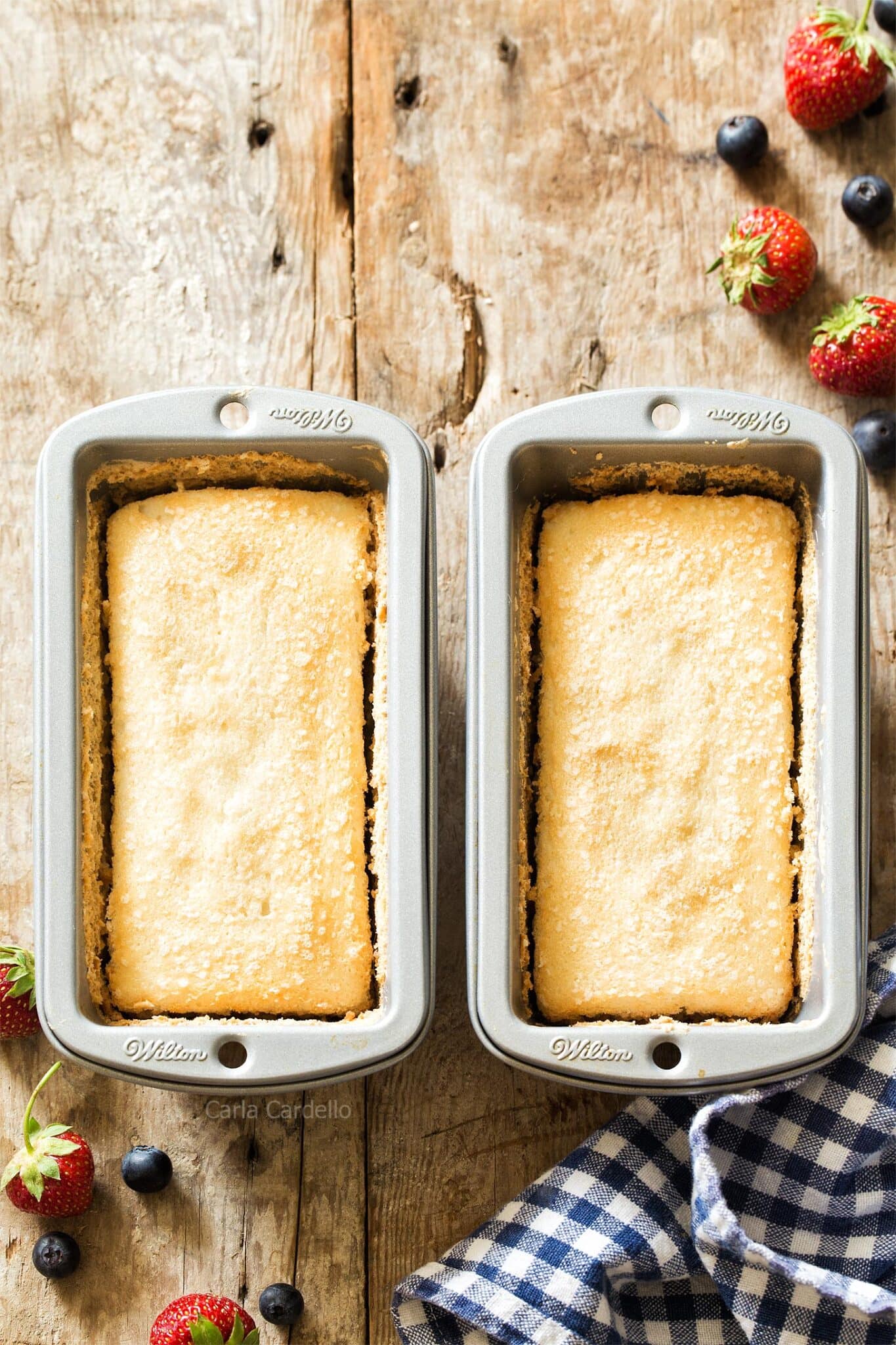 Mini Angel Food Cake - Homemade In The Kitchen
