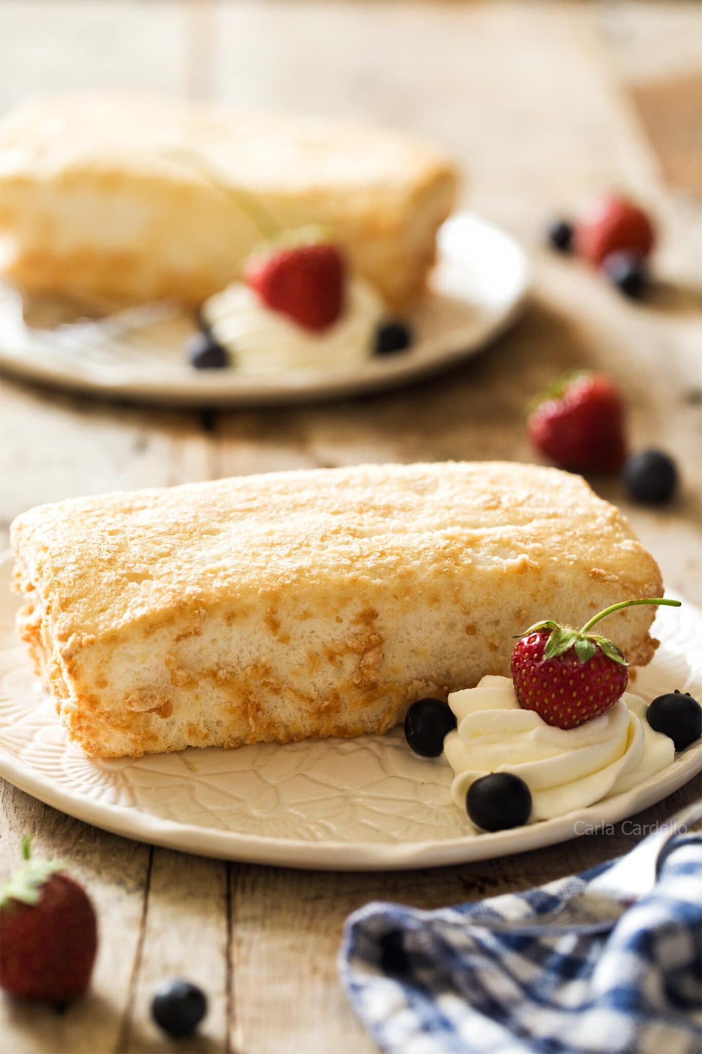 Mini Angel Food Cake - Homemade In The Kitchen