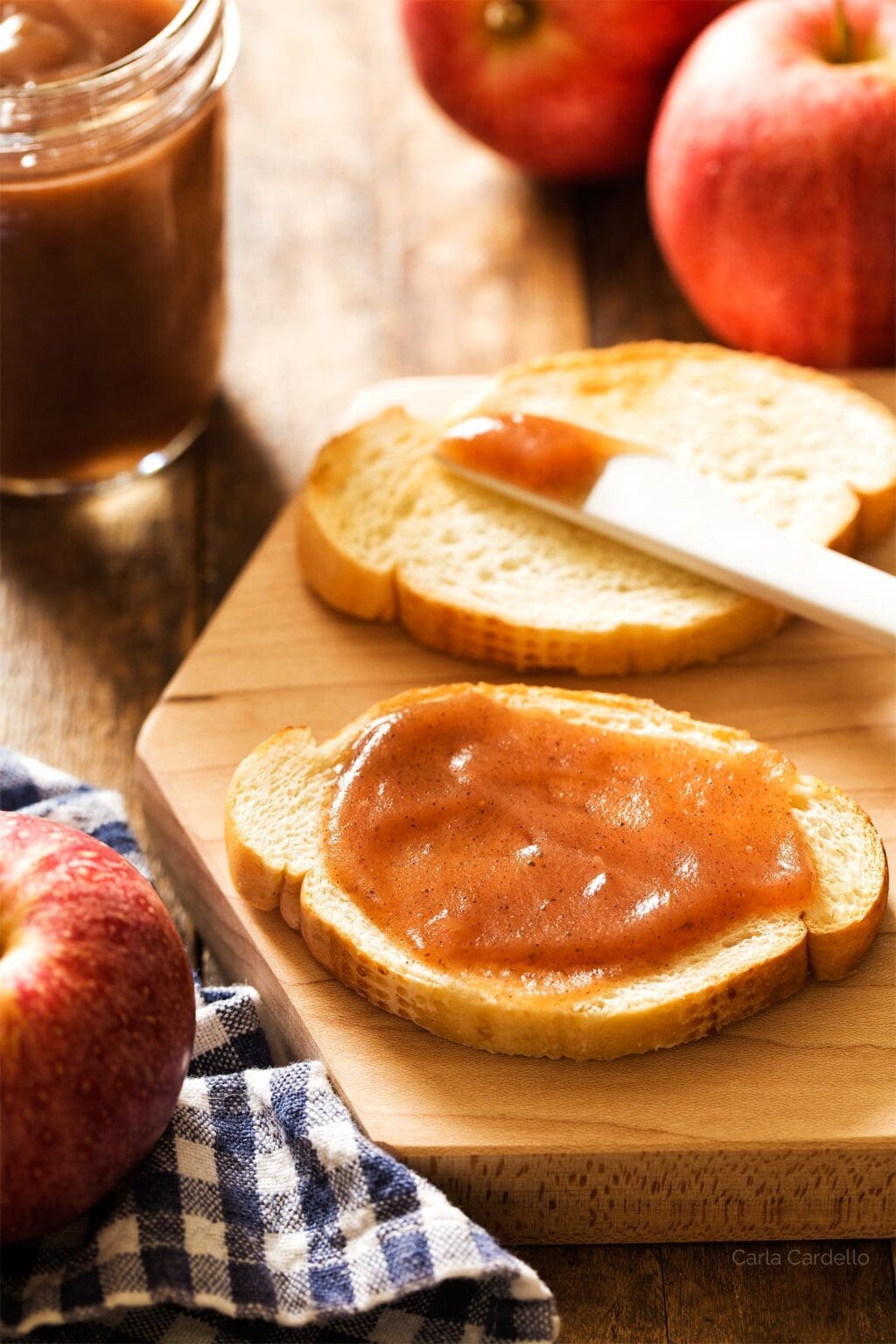 Crockpot Apple Butter (Small Batch) - Homemade In The Kitchen