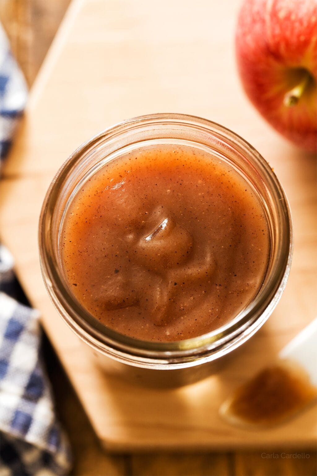 Crockpot Apple Butter (Small Batch) - Homemade In The Kitchen