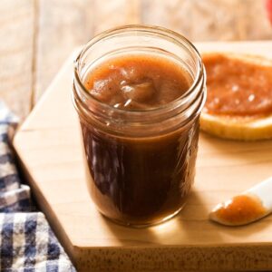 Crockpot Apple Butter (Small Batch) - Homemade In The Kitchen