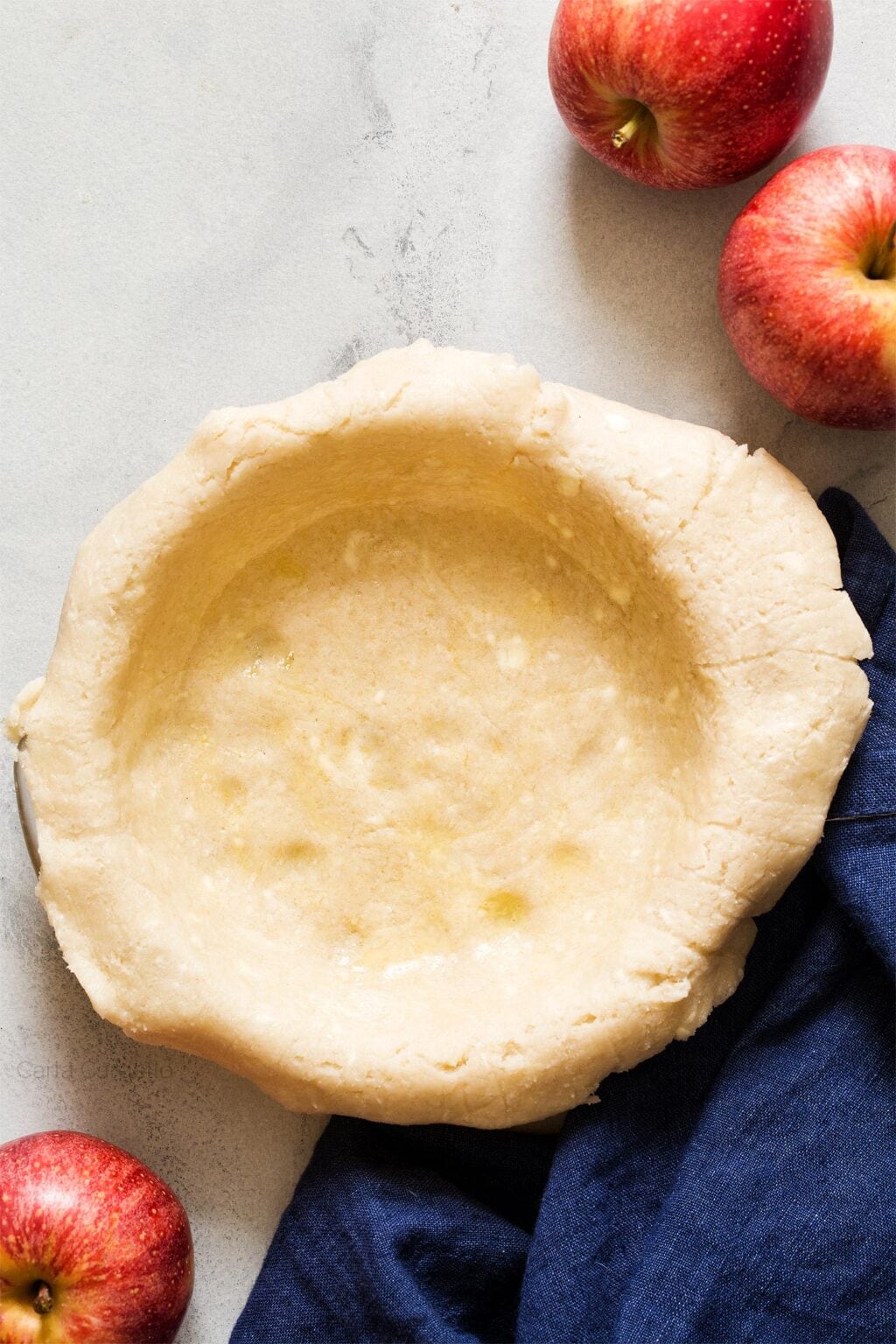 Small Apple Pie Recipe (6 Inch) - Homemade In The Kitchen