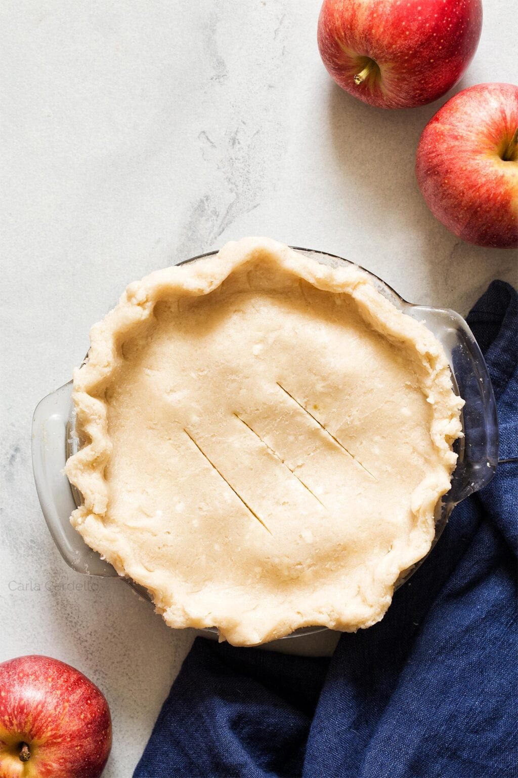 Small Apple Pie Recipe (6 Inch) - Homemade In The Kitchen