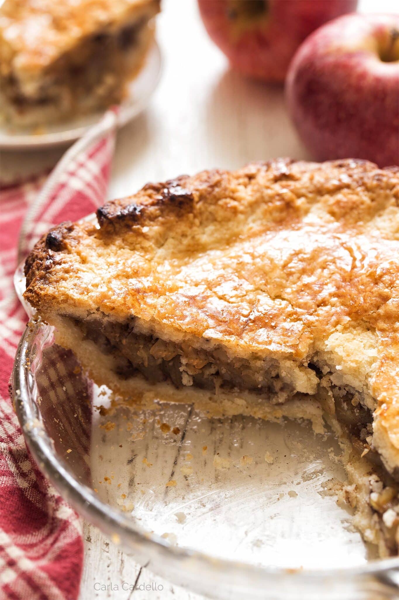 Small Apple Pie Recipe (6 Inch) - Homemade In The Kitchen