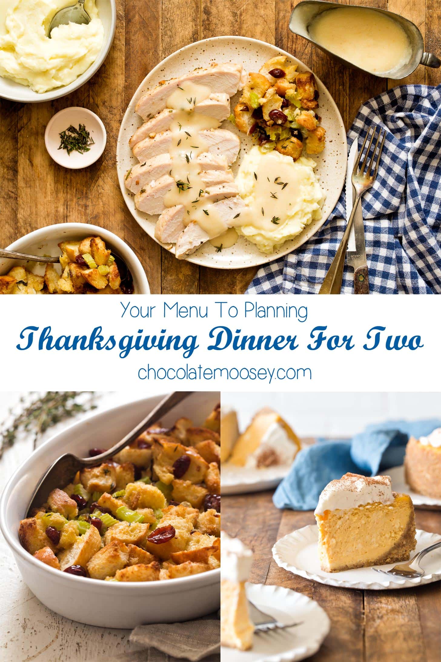 Thanksgiving Dinner For Two - Homemade In The Kitchen