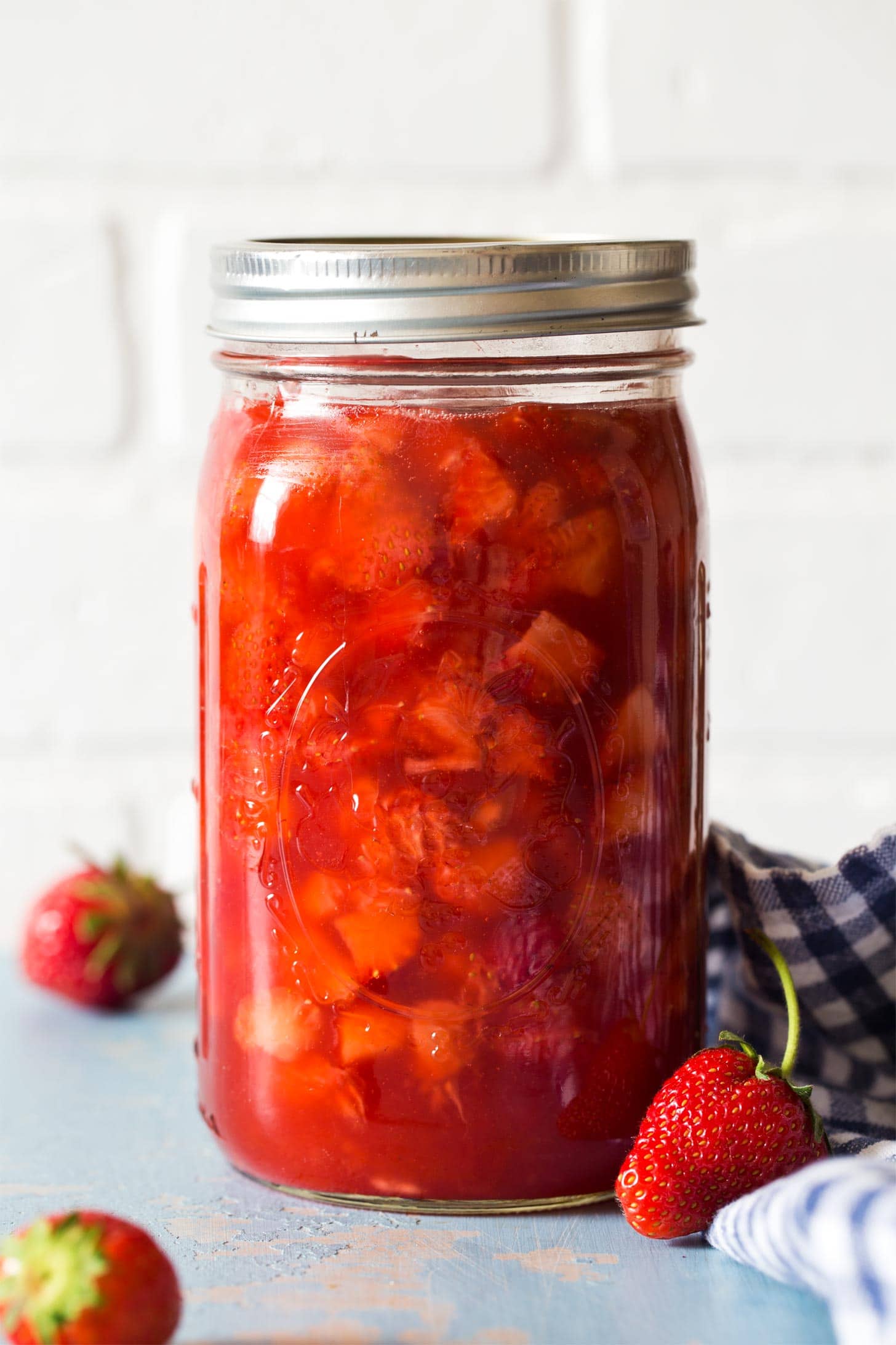 Strawberry Pie Filling - Homemade In The Kitchen