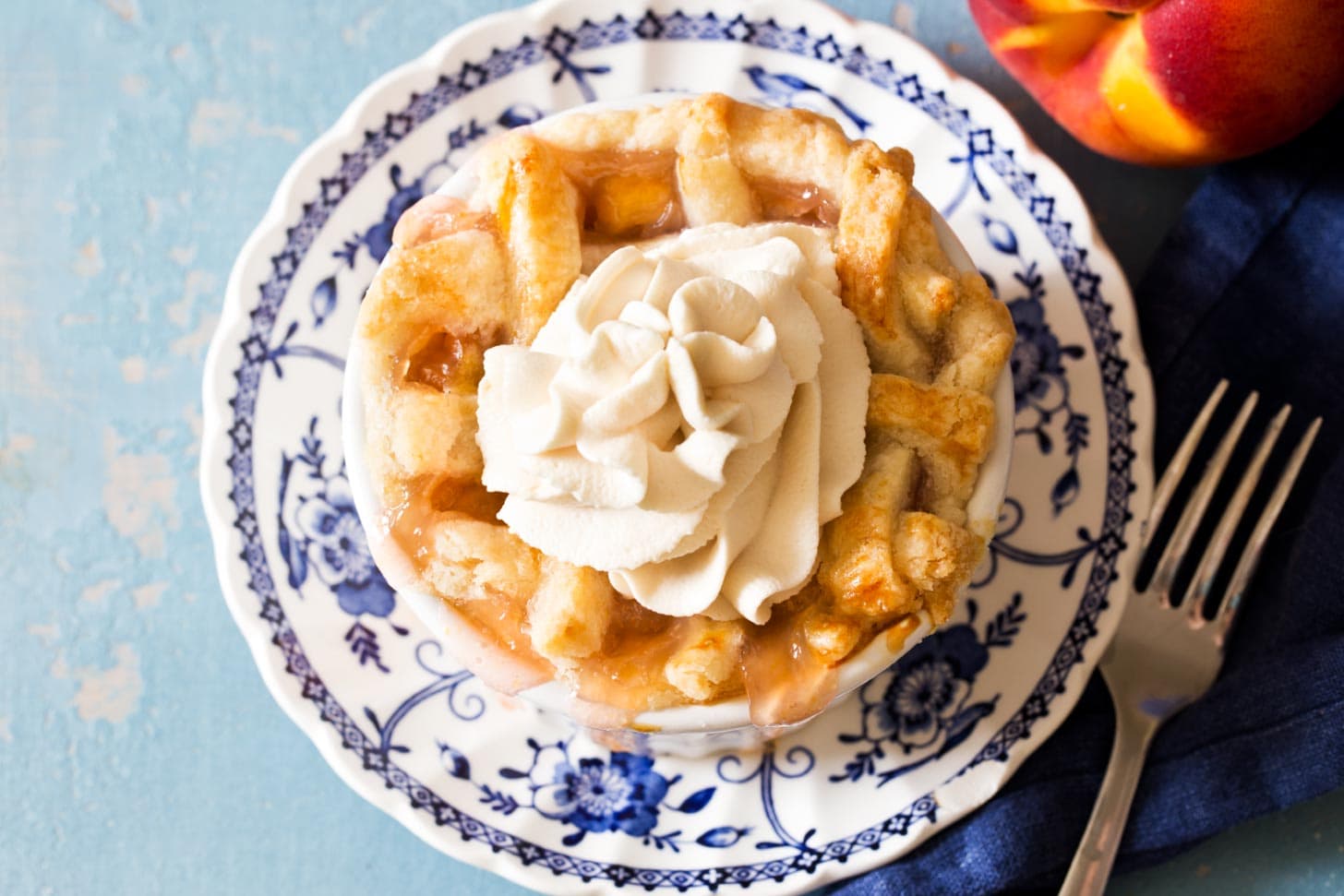 Mini Peach Pies - Homemade In The Kitchen