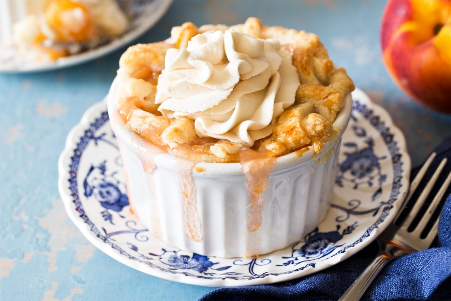 Mini Peach Pies - Homemade In The Kitchen